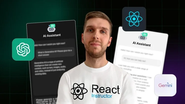 React Ai Chatbot App Built With Chatgpt And Gemini Ai Free Course Course Joiner