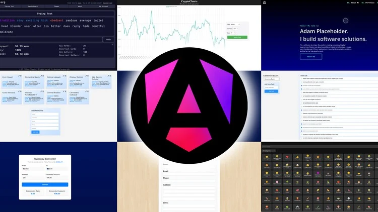 30 Days Of Angular Build 30 Web Projects With Angular Free Course
