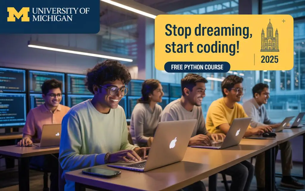 Stop Dreaming Start Coding University Of Michigans Free Python Course Makes It Easy 2025