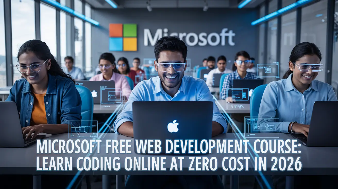 Microsoft Free Web Development Course: Learn Coding Online at Zero Cost ...