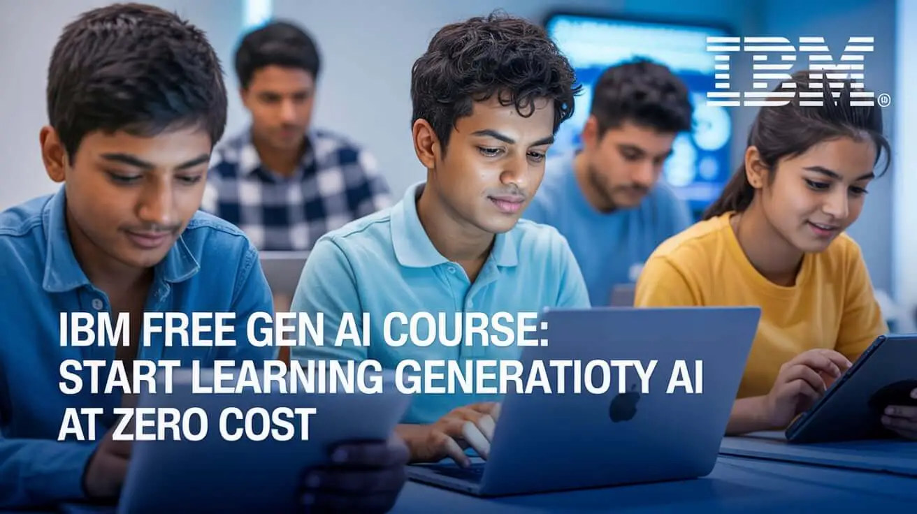IBM Free Gen AI Course 2025: Start Learning Generative AI at Zero Cost