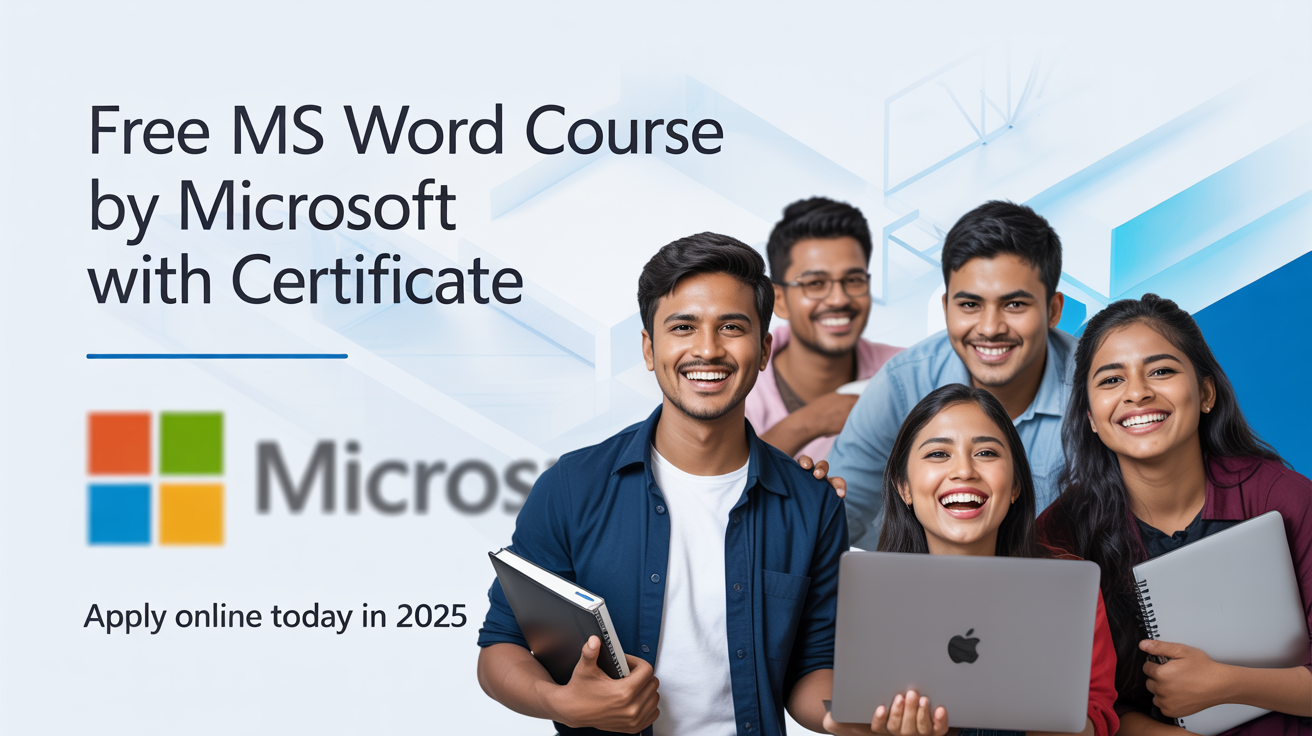 FREE MS Word Course by Microsoft with Certificate – Apply Online Today ...