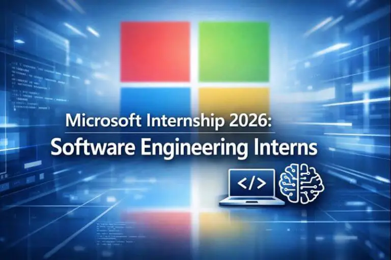 Microsoft Internship 2026: Software Engineering Interns – Eligibility ...