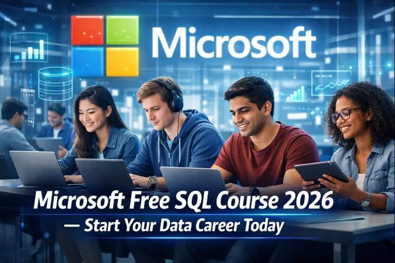 Microsoft Free SQL Course 2026: – Start Your Data Career Today - Course Joiner