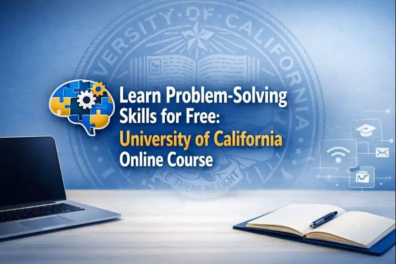 Learn Problem-Solving Skills for Free: University of California Online ...