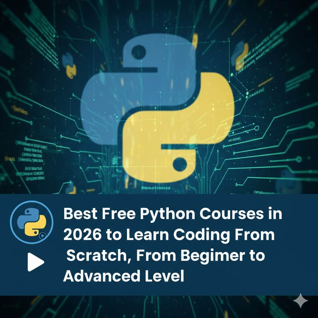Best Free Python Courses in 2026 to Learn Coding From Scratch, From Beginner to Advanced Level